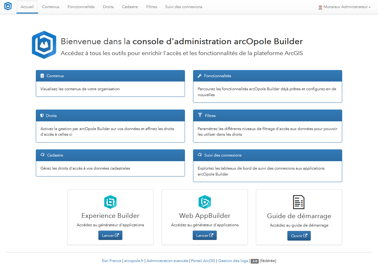 Guide d'utilisation arcOpole Builder